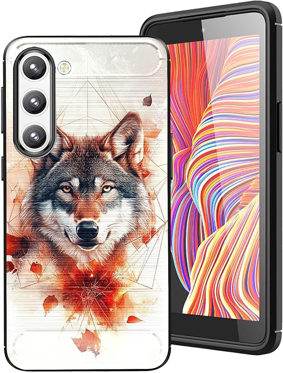 DHEEBFWE Coque à texture brossée ultra fine et souple en TPU pour ...