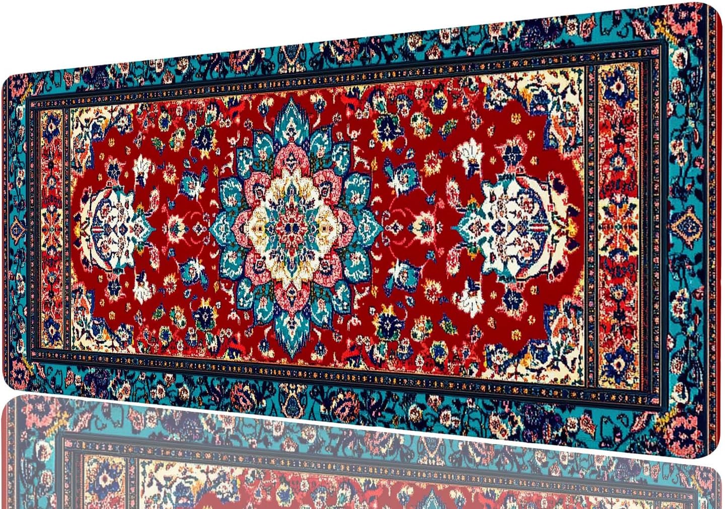 Amazon.com: Arabic Carpet Mouse Pad Traditional Geometric Floral ...