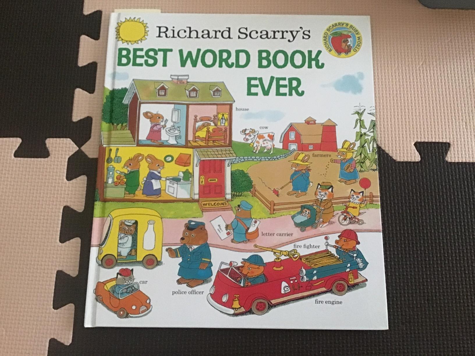 Amazon | Richard Scarry's Best Word Book Ever (Giant Little Golden Book ...
