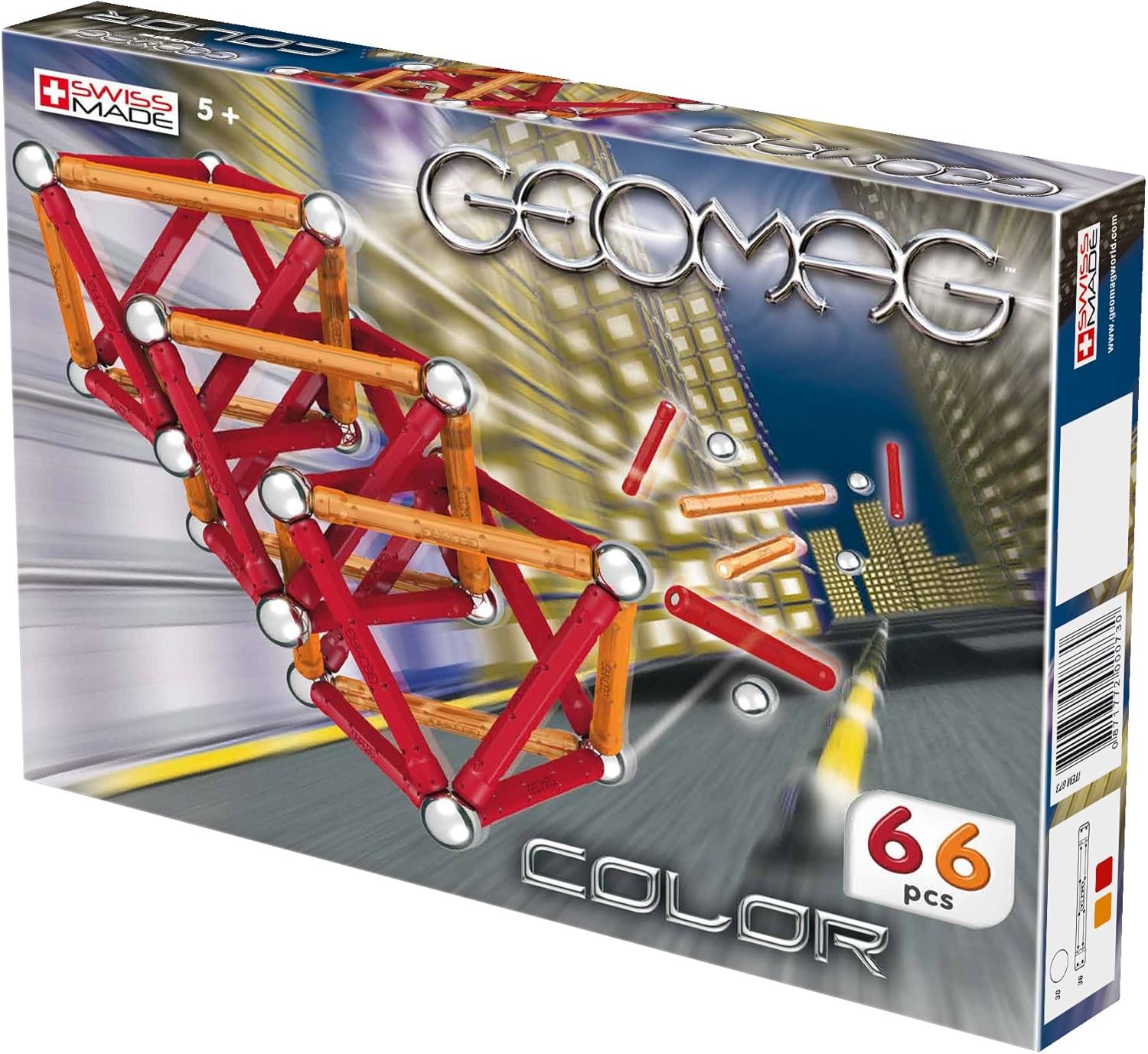 Geomag Colour Set (66 Pieces) : Amazon.co.uk: Toys & Games