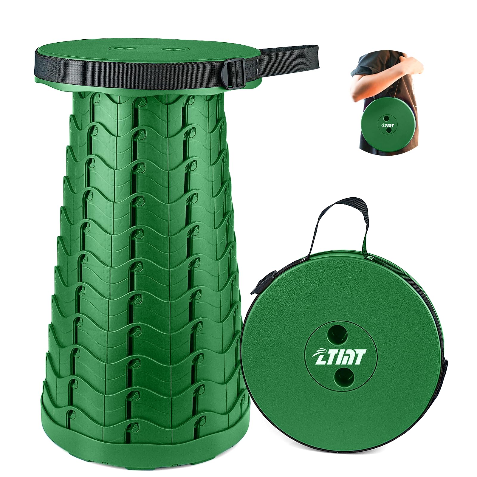 Amazon.com: ZTMT Folding Stool Colourful Stool Body, Portable ...