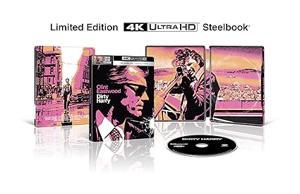 Amazon.com: Dirty Harry (4K Ultra HD + Digital/ Steelbook) : Clint ...
