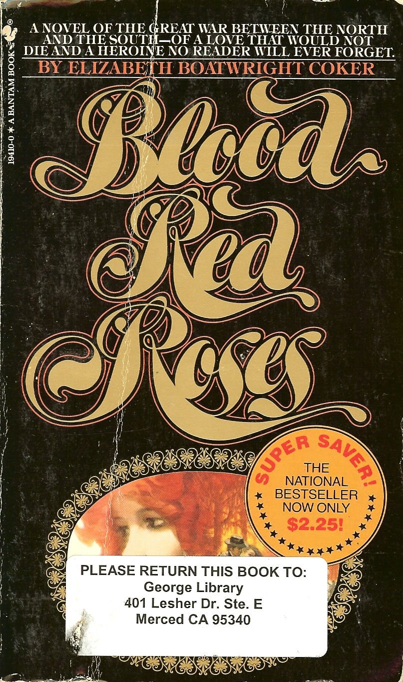 Blood Red Roses: Coker, Elizabeth Boatwright: 9780553194104: Amazon.com ...