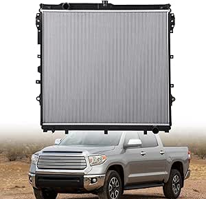 Amazon.com: HZWUPUER Aluminum Cooling Radiator Compatible with 2007 ...