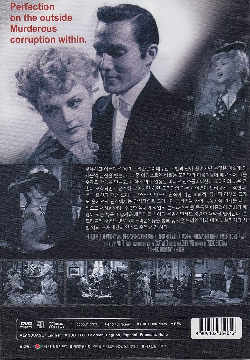 Picture Of Dorian Gray 1945 Poster