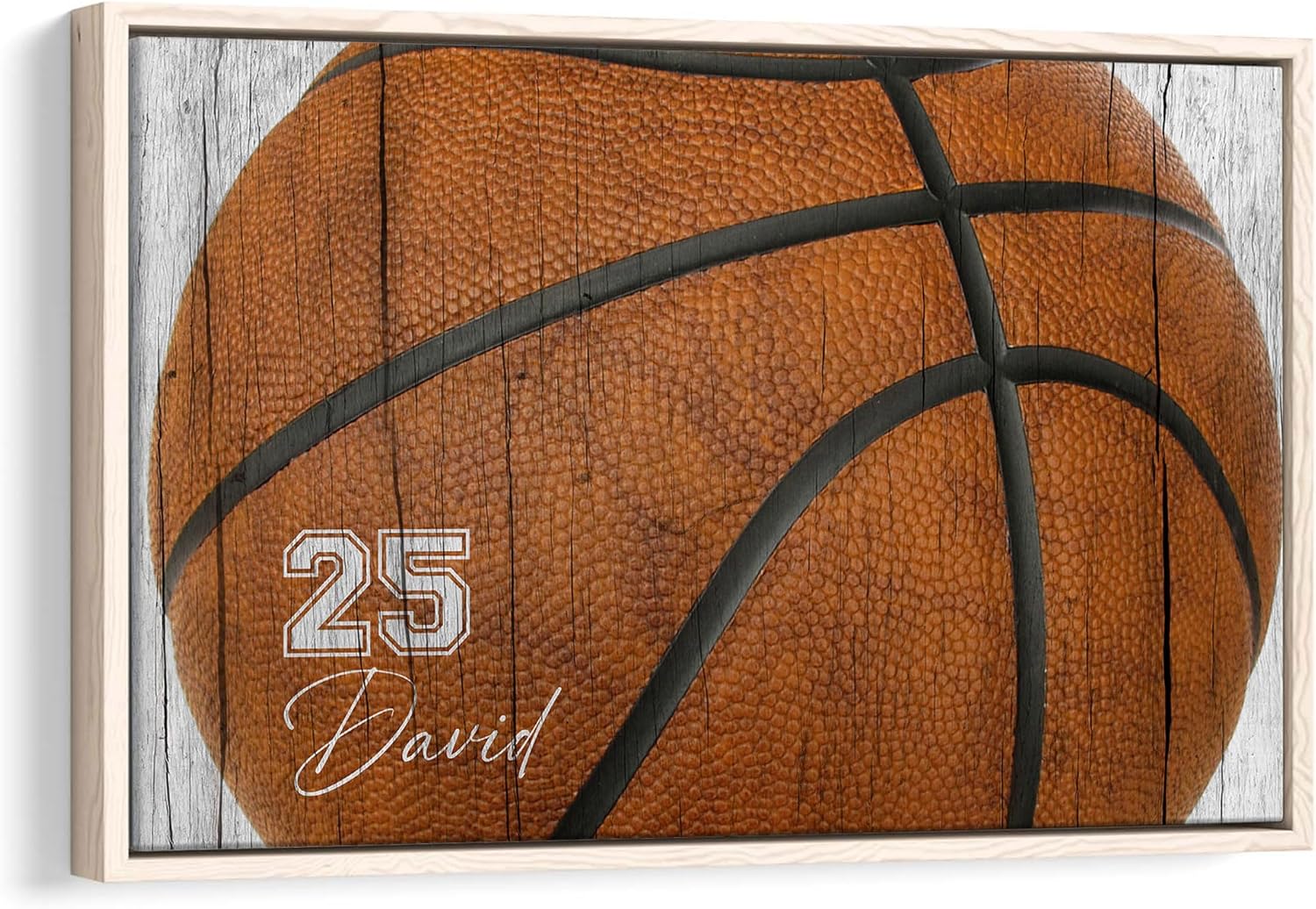 Amazon.com: Personalized Basketball Poster & Framed Canvas, Basketball ...