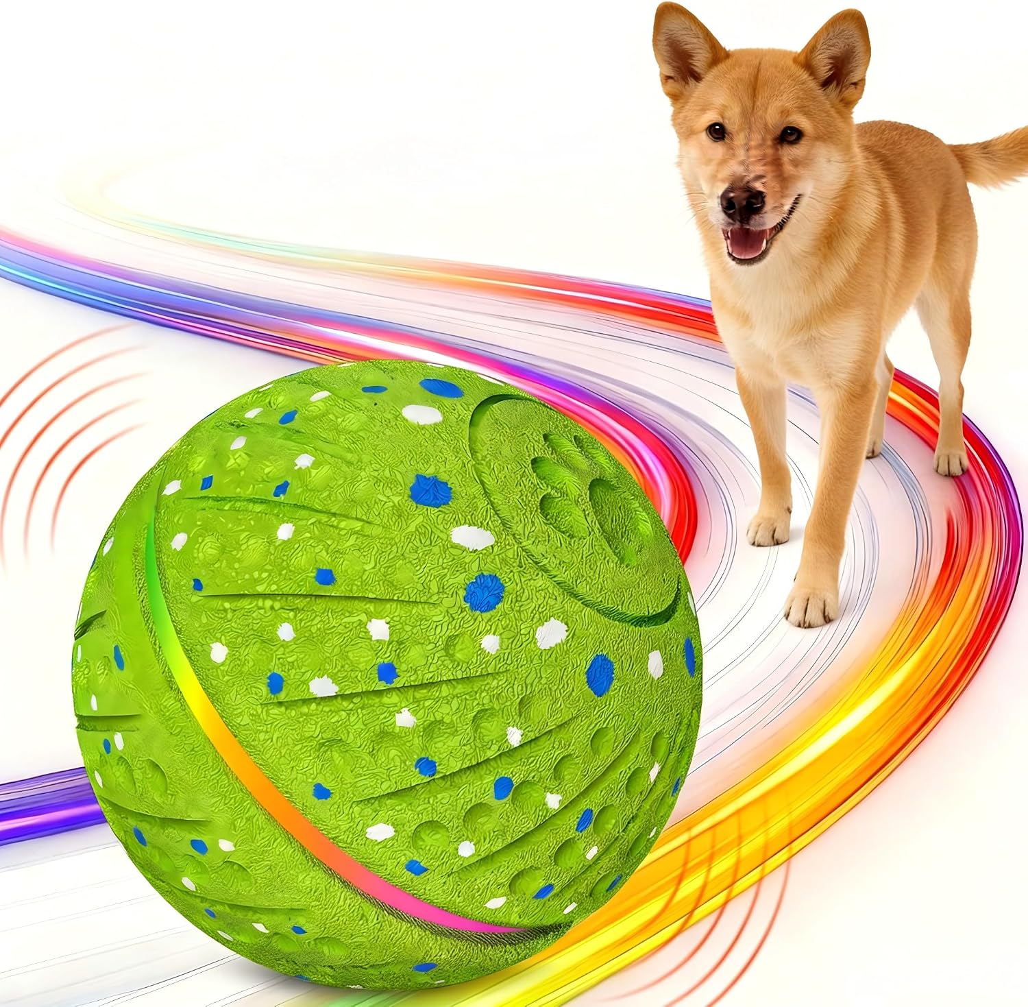 Pet Supplies : Sankell Interactive Dog Toys Ball - Smart Moving ...