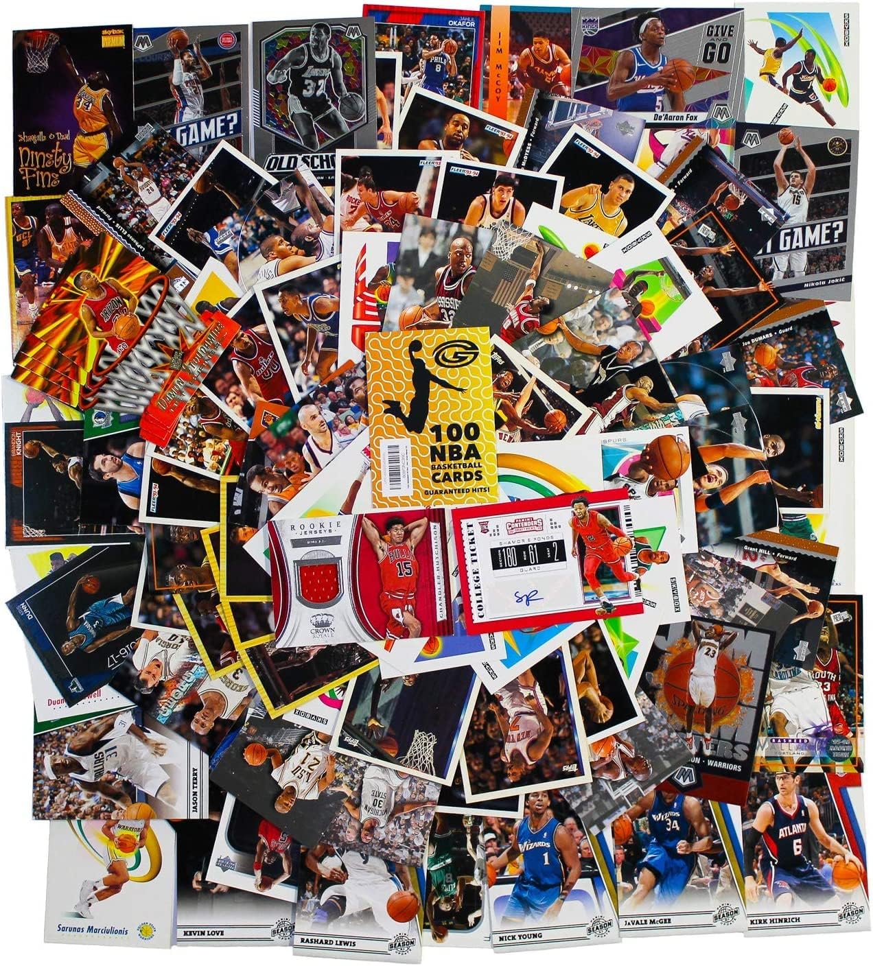 Amazon.com: NBA Basketball Trading Cards Mixed Starter Group 2 Official ...