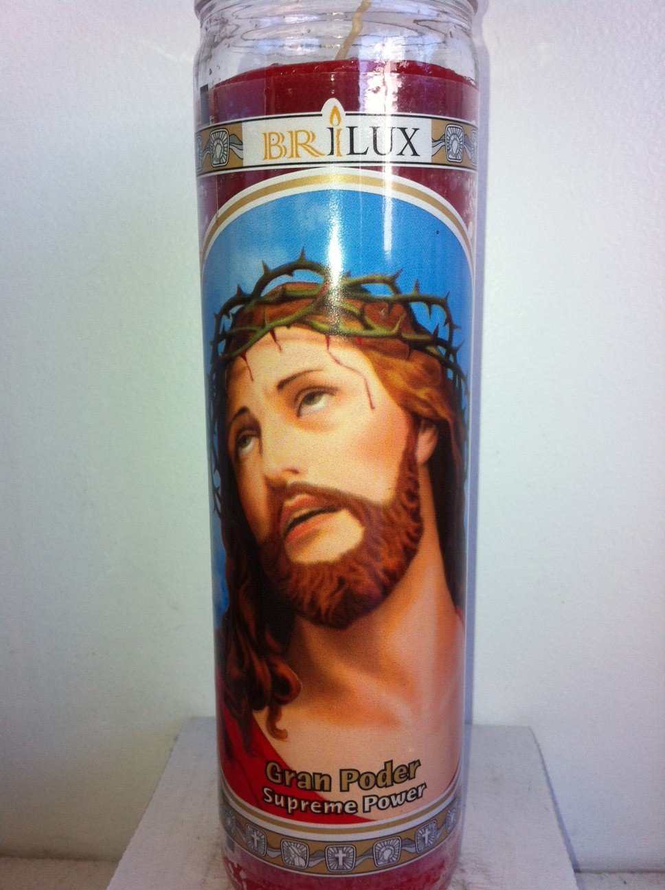 Amazon.com: Supreme Power (Gran Poder) Jesus Christ Unscented Red ...