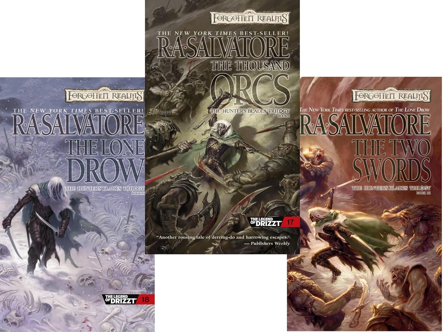 the two swords, the lone drow, the thousand orcs (: Books - Amazon.ca