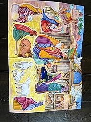 Nativity Sticker Activity Book (Dover Little Activity Books: Christmas ...