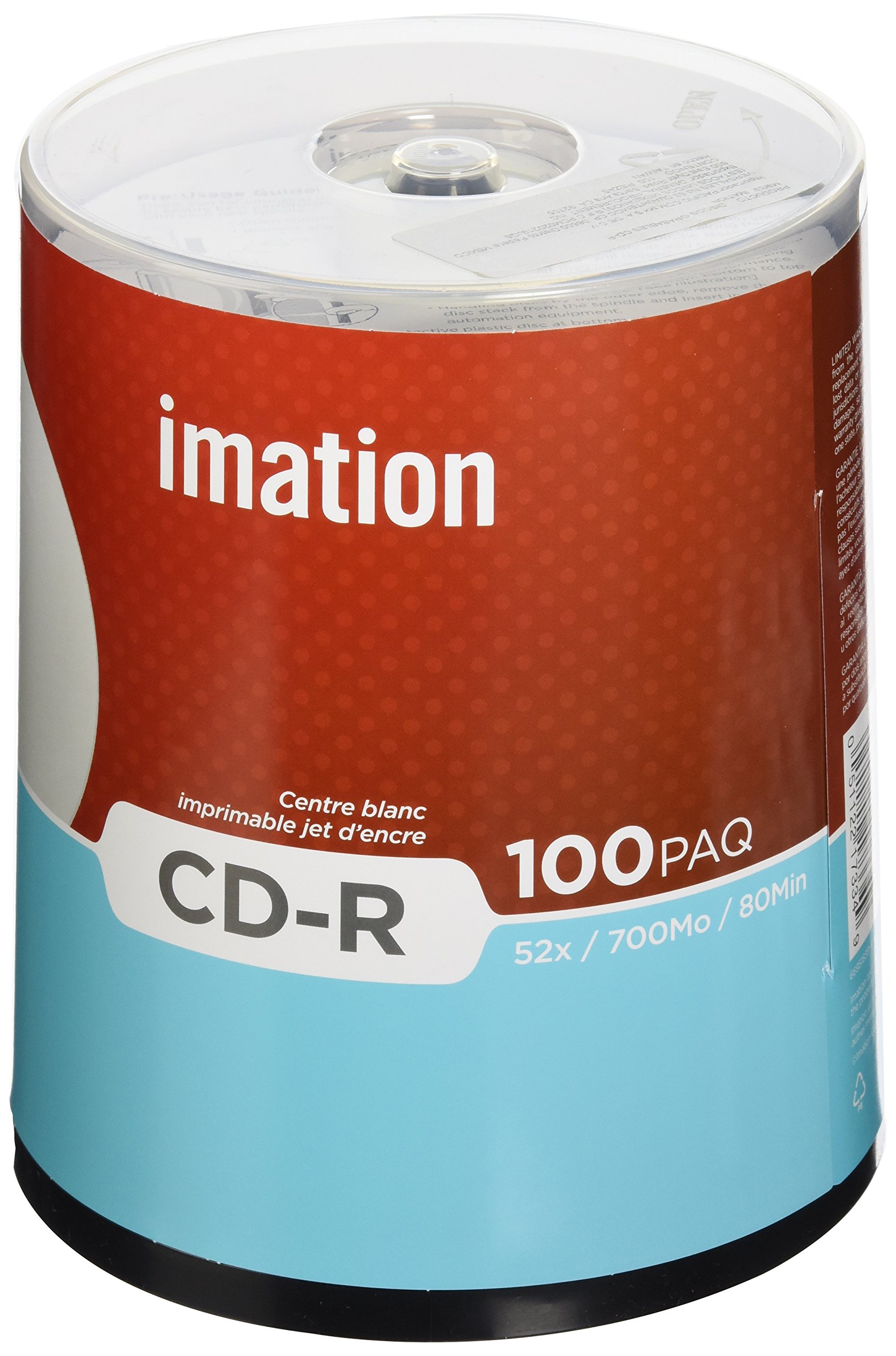 Imation 52x Cd R 700 Mb 80 Min 100 Pack | Desertcart South Africa