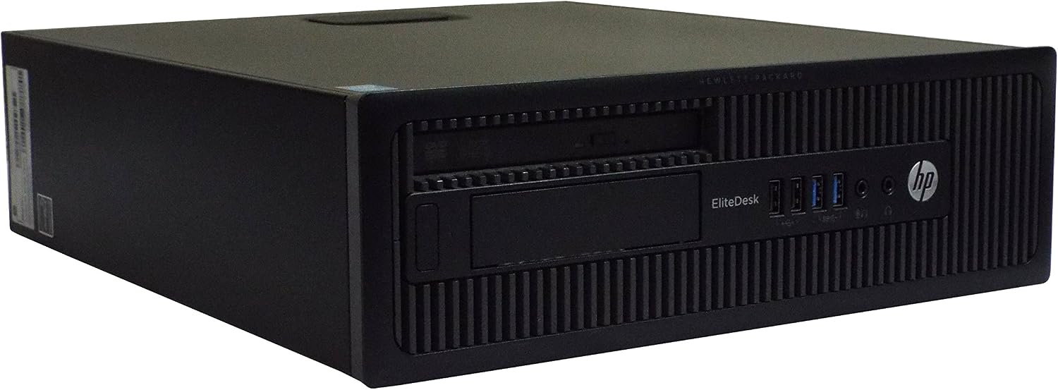 Amazon.com: HP EliteDesk 800 G1 Small Form Factor Desktop PC, Intel ...
