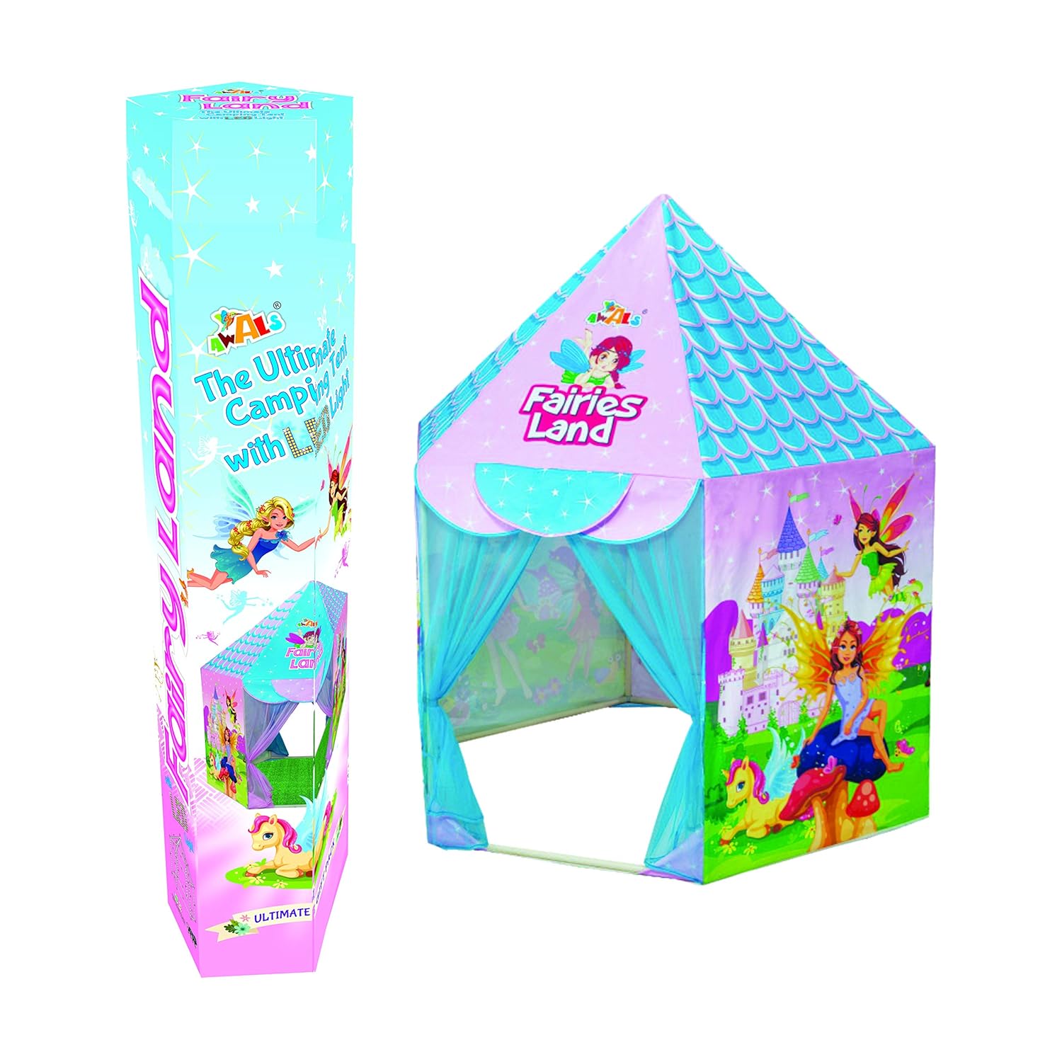 Buy AWALS Fairy Land Led Tent House, Kid Playing Tent House, Tent House ...