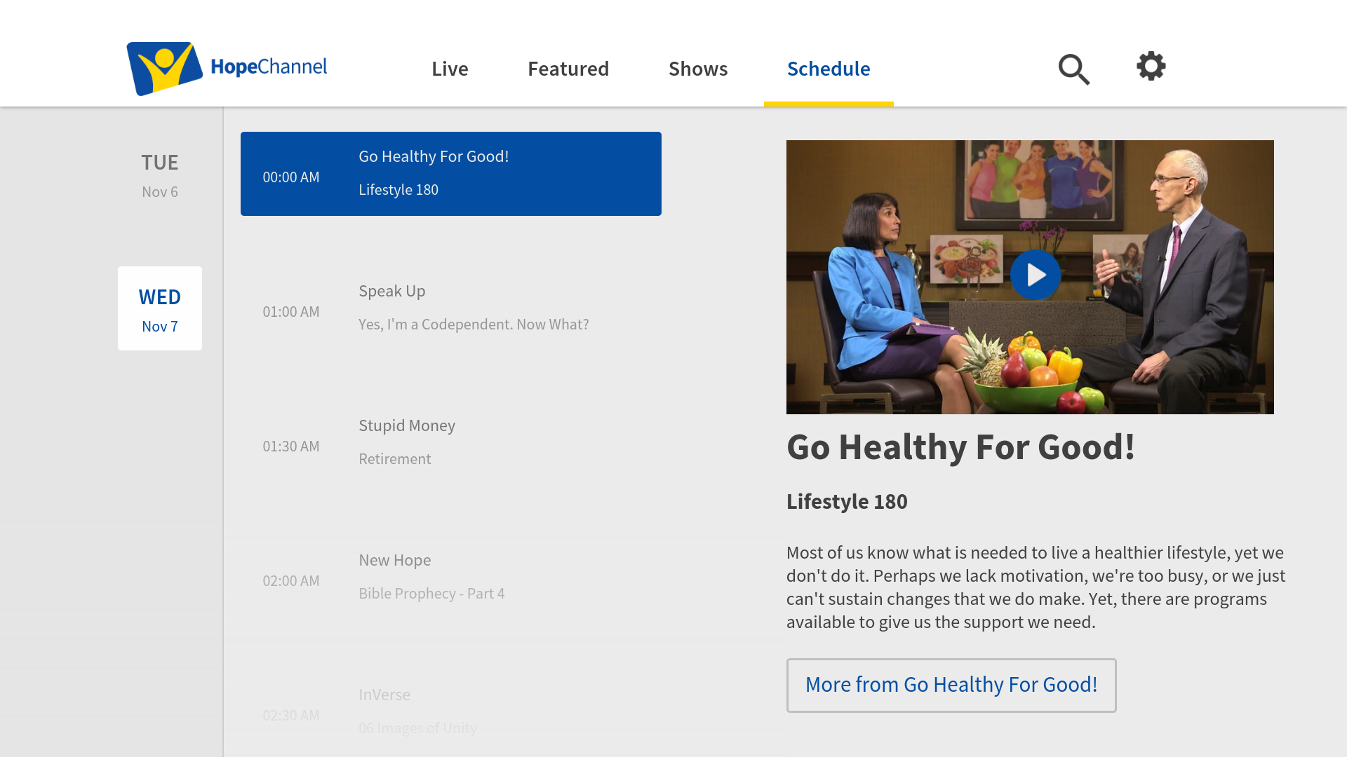 Hope Channel - App on Amazon Appstore