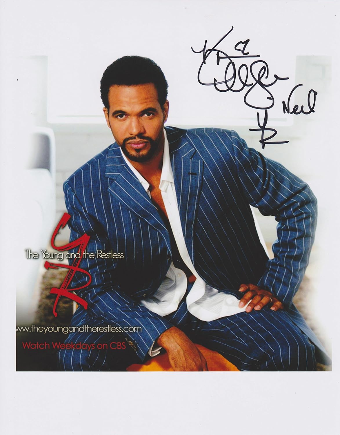 Kristoff St. John Young and the Restless Original Autographed 8X10 ...