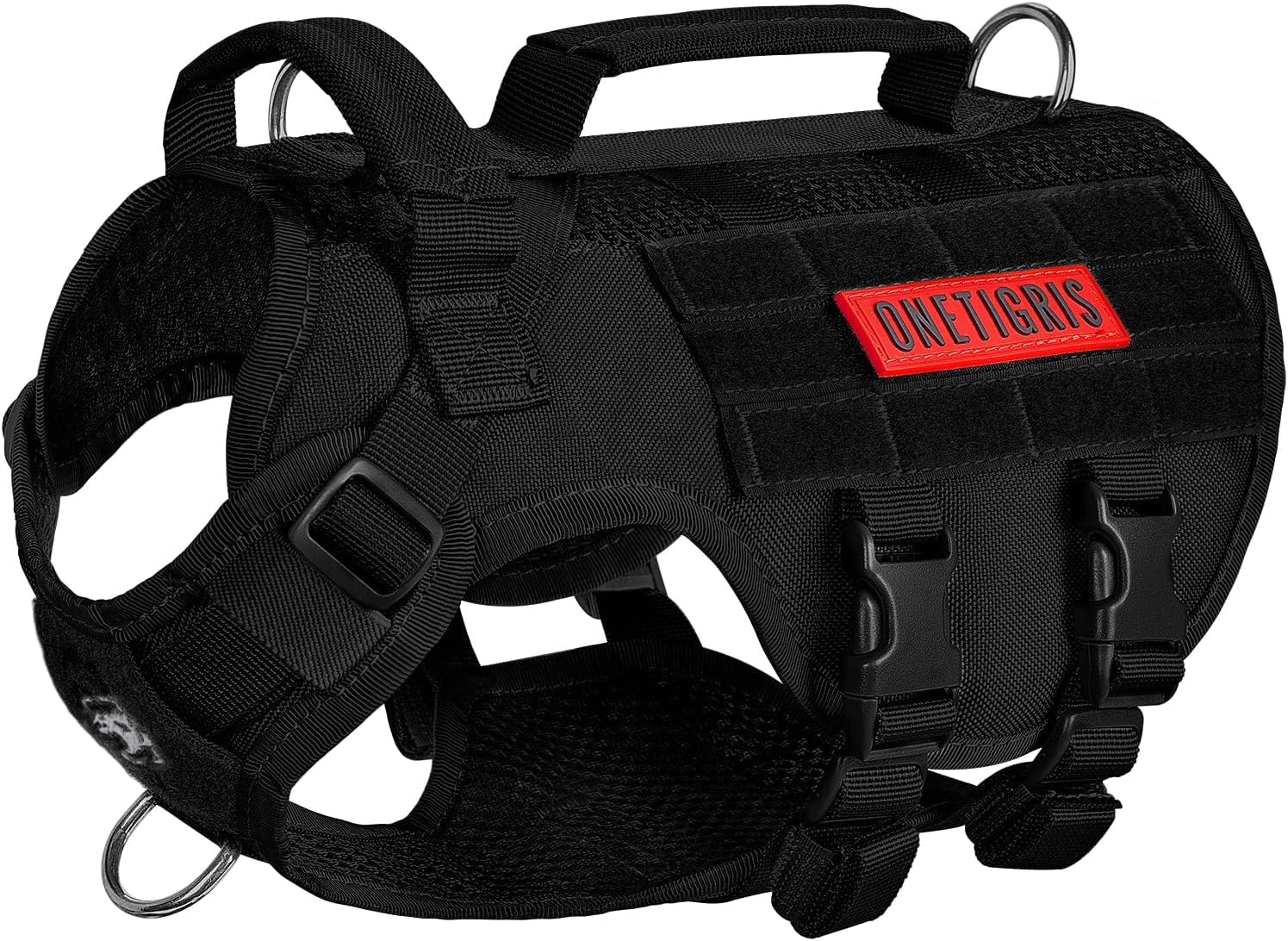 Amazon.com : OneTigris Tactical Dog Harness for Small Dogs, No Pull ...