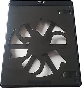 Amazon.com: New 60 Pk Black Eco VIVA ELITE Blu-Ray 4K Ultra HD Case Single Disc Replacement ...