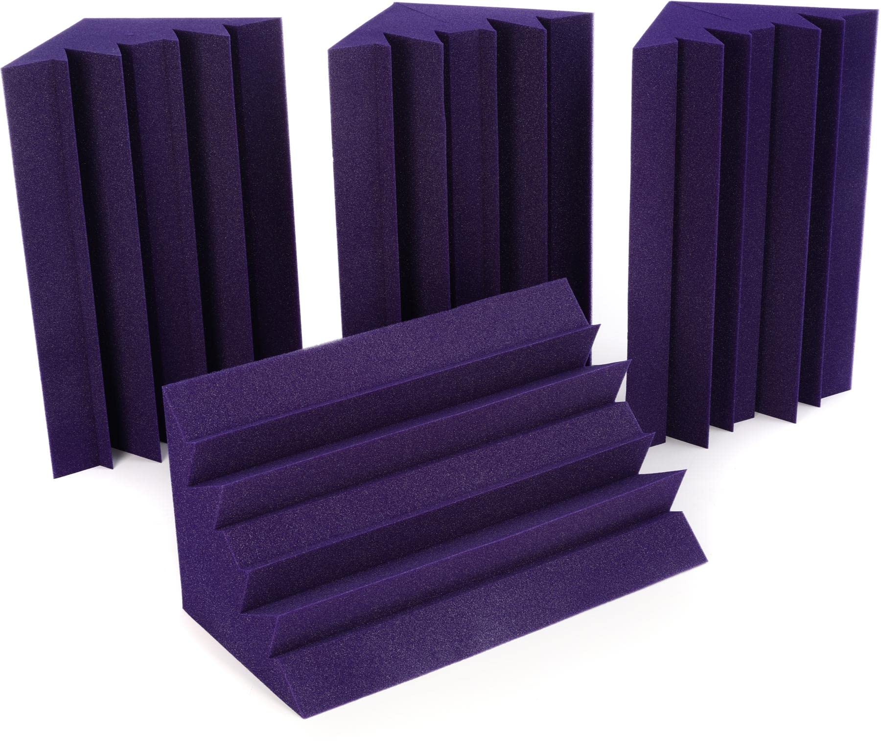 Amazon.com: Auralex LENRD Studiofoam Bass Traps 4-Pack - Purple ...