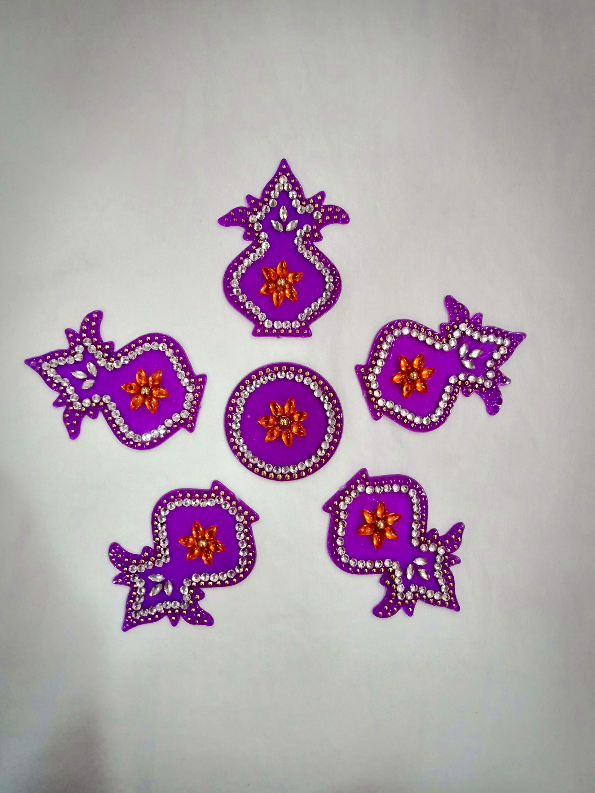 Kalash Design Rangoli