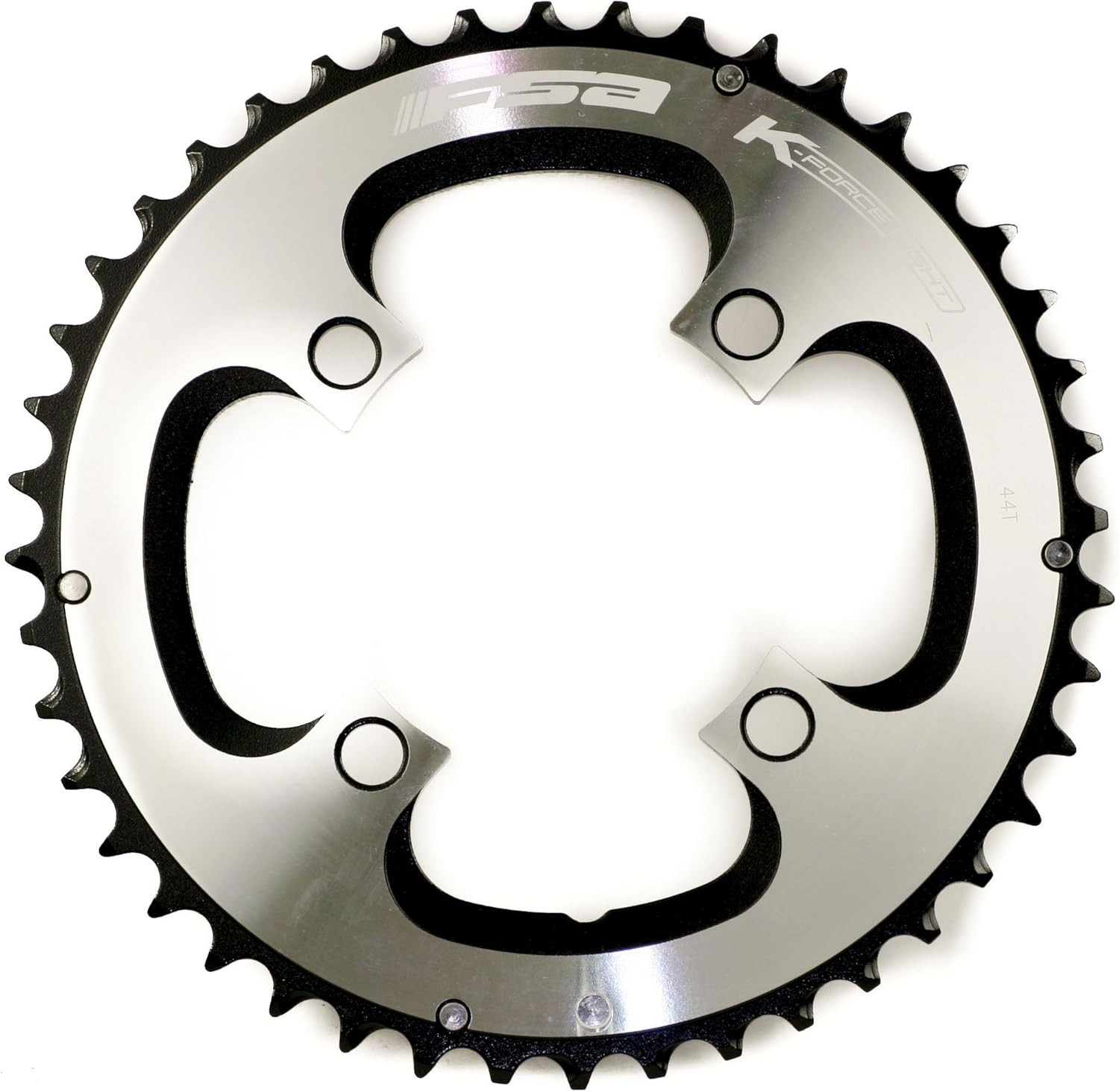 Amazon.com : FSA Super ATB 44 -Tooth/9-Speed Chainring (94mm, Black ...