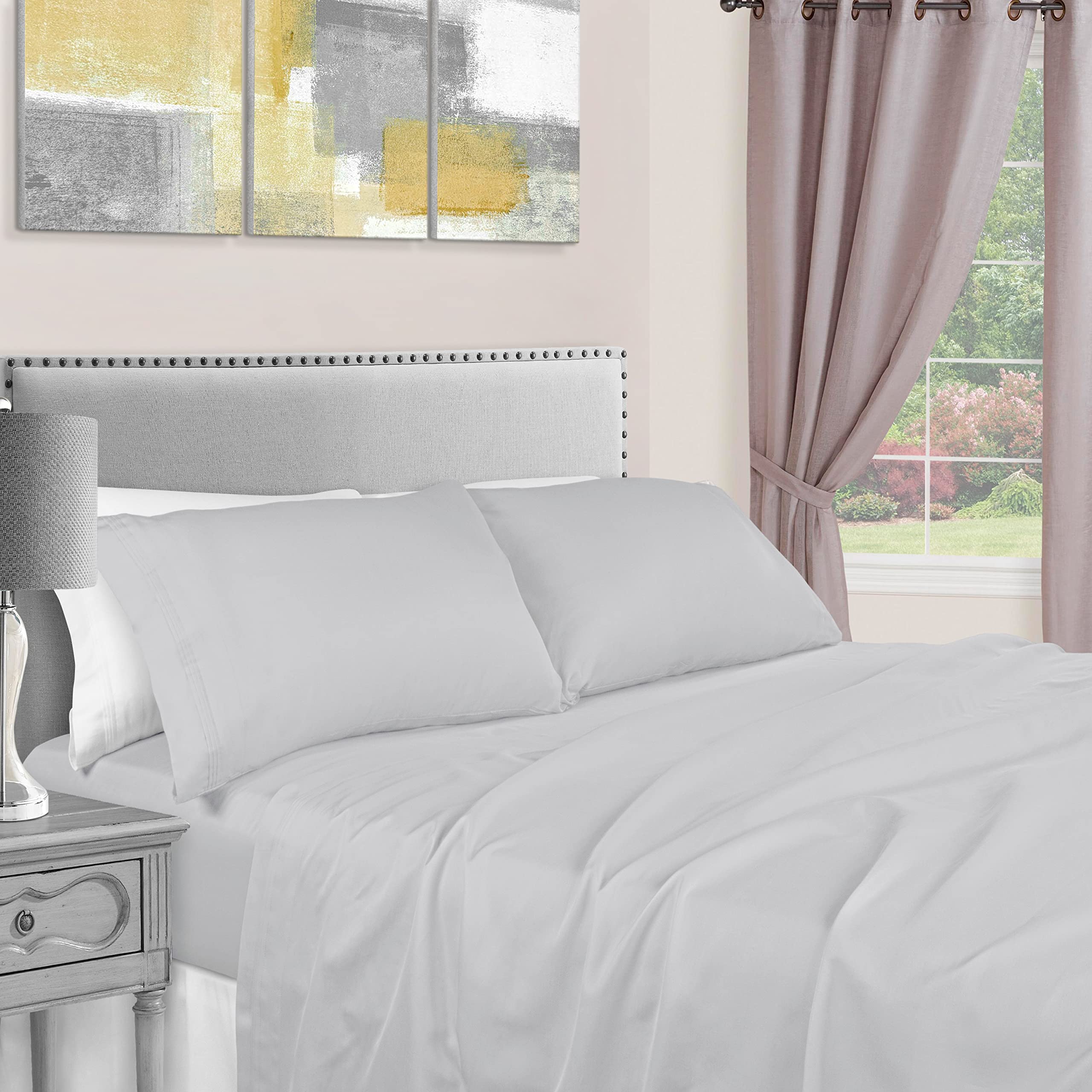 Amazon.com: 1500 Thread Count Egyptian Cotton Sheets, Luxury Bedding ...