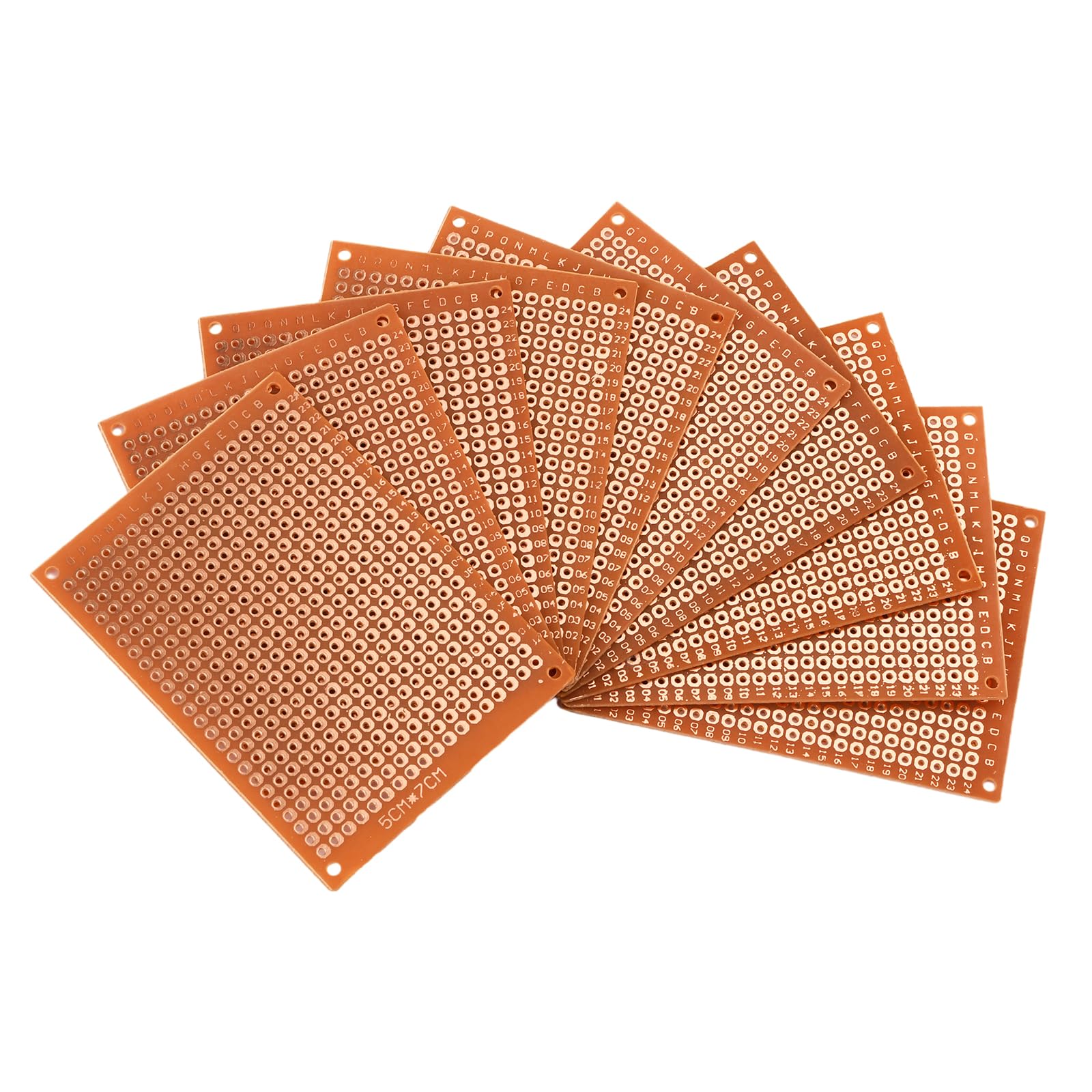 Snapklik.com : 20Pcs 5x7CM Universal Breadboard Bakelite Test Prototype ...