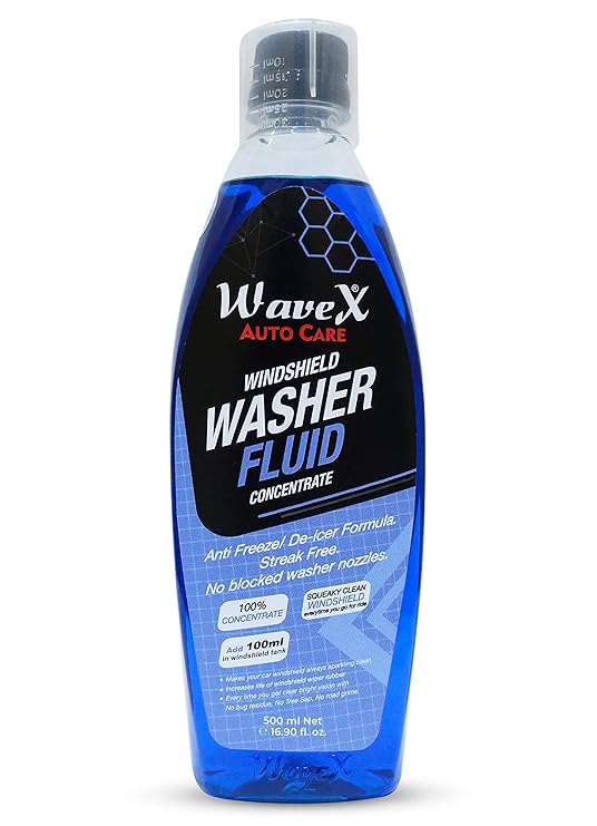 Wavex Windshield Washer Fluid For Car 500ml - Car Windshield Cleaner ...