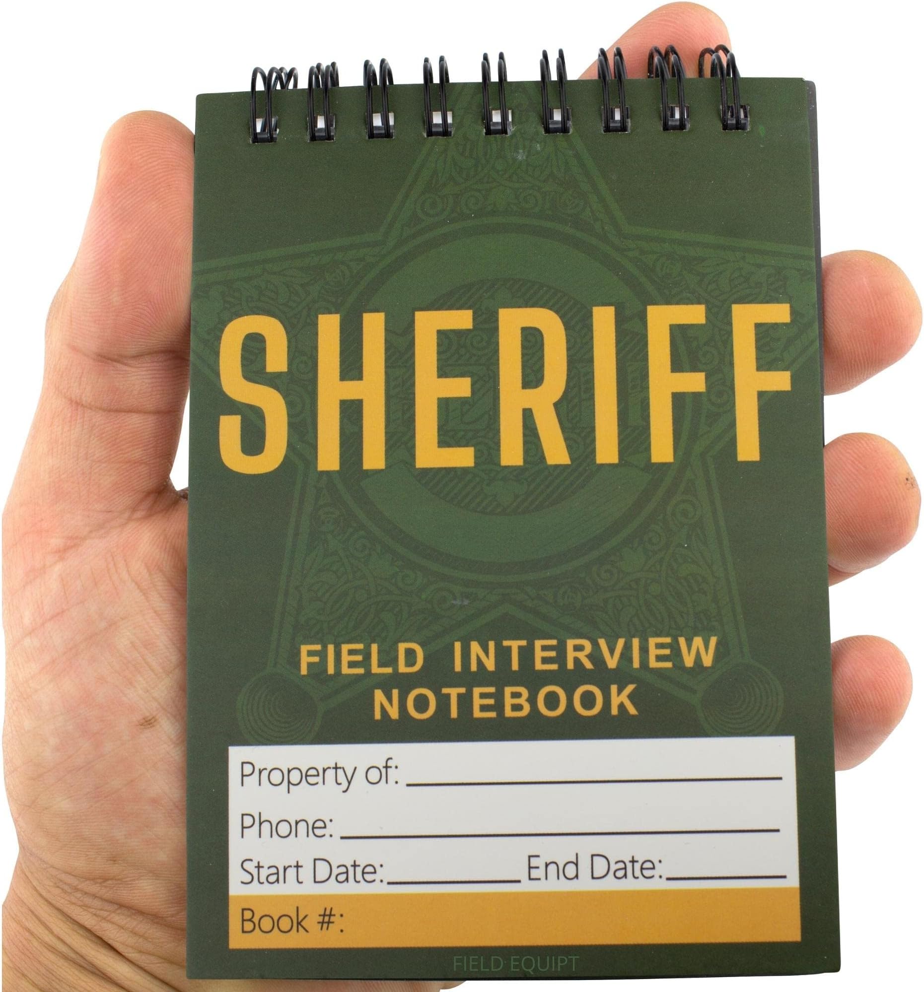 Amazon.com : Portage Public Safety Police Field Interview Notebook ...