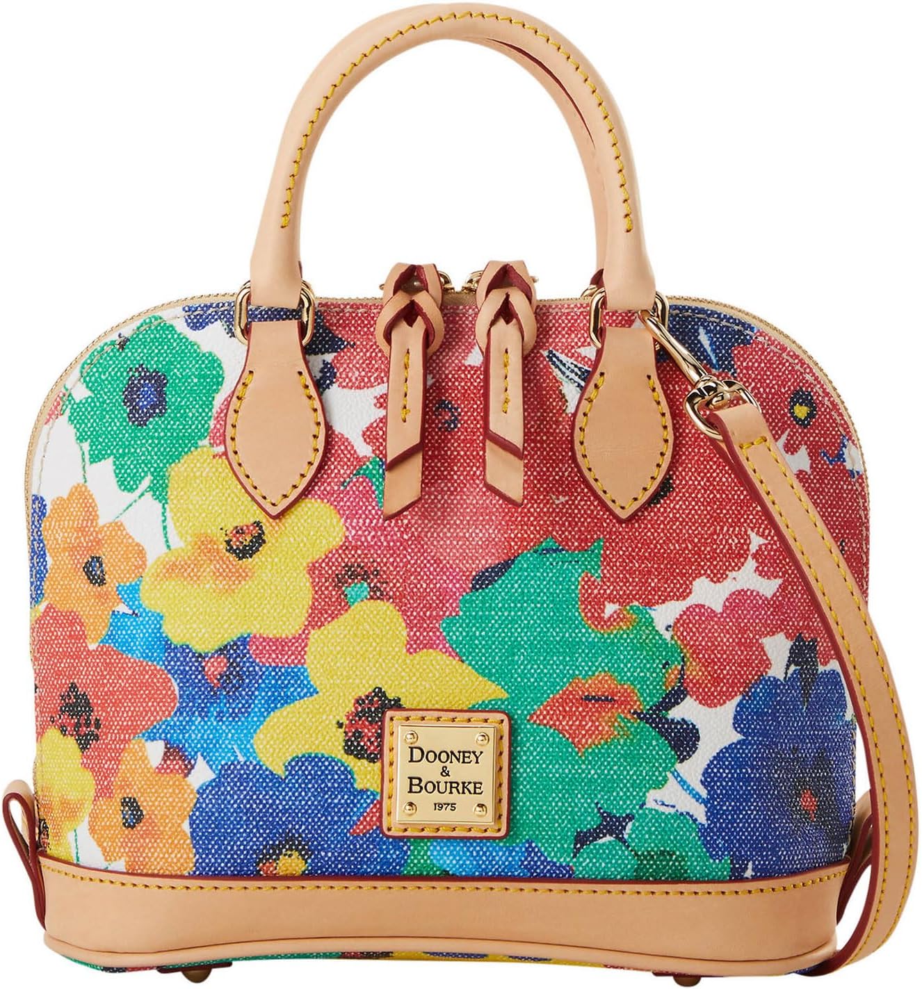 Amazon.com: Dooney & Bourke Handbag, Watercolor Bitsy Bag Satchel ...