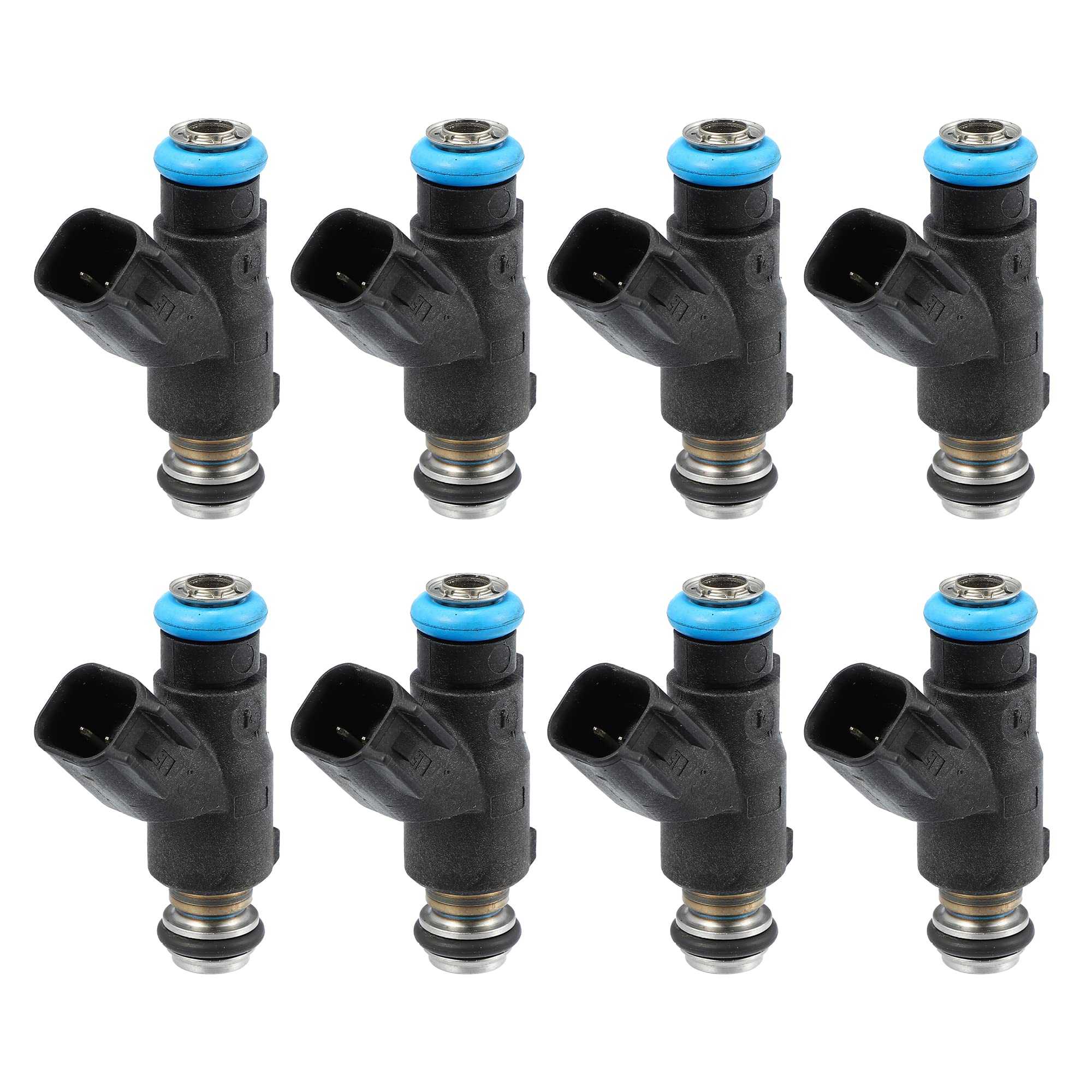 X AUTOHAUX 8pcs Flow Matched Fuel Injector Assembly 12613411 217-3411 ...