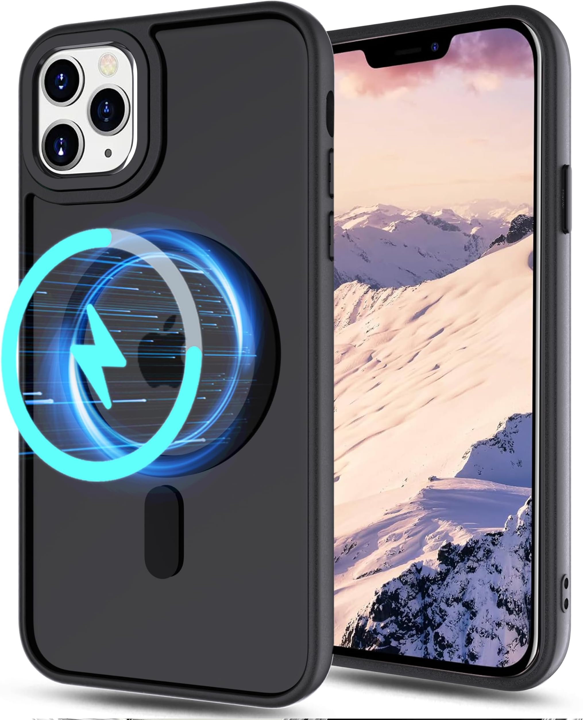 Amazon.com: for iPhone 11 Pro Case [Wireless Charging] [Compatible with ...