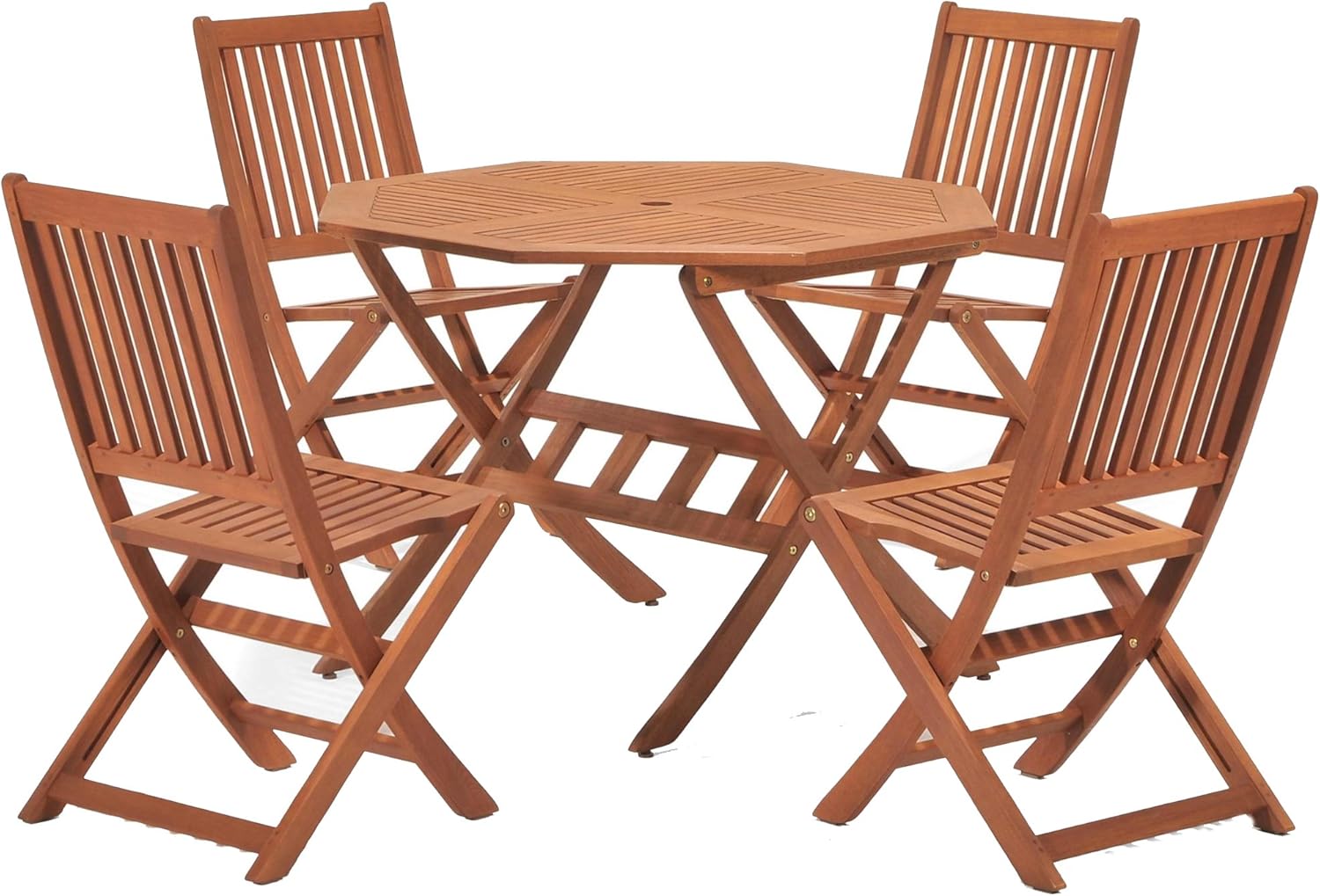 ScanCom UK Ltd Cotswold Set Pranzo da Giardino in Eucalipto Certificato ...