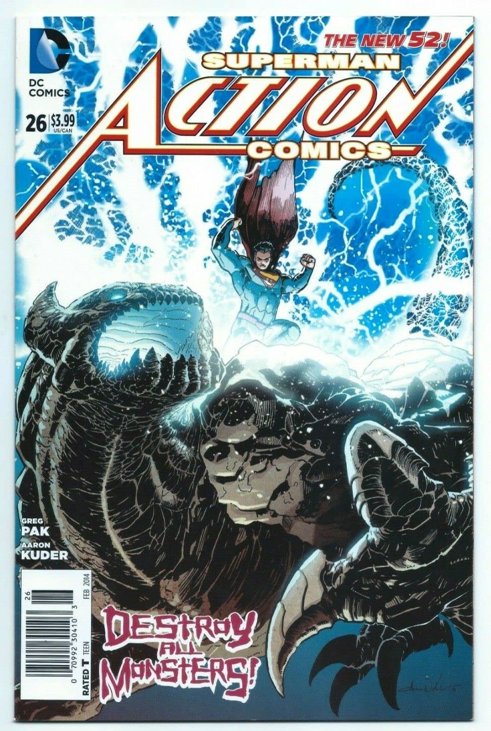Amazon.com: Action Comics #26: Greg Pak, Aaron Kuder: Books
