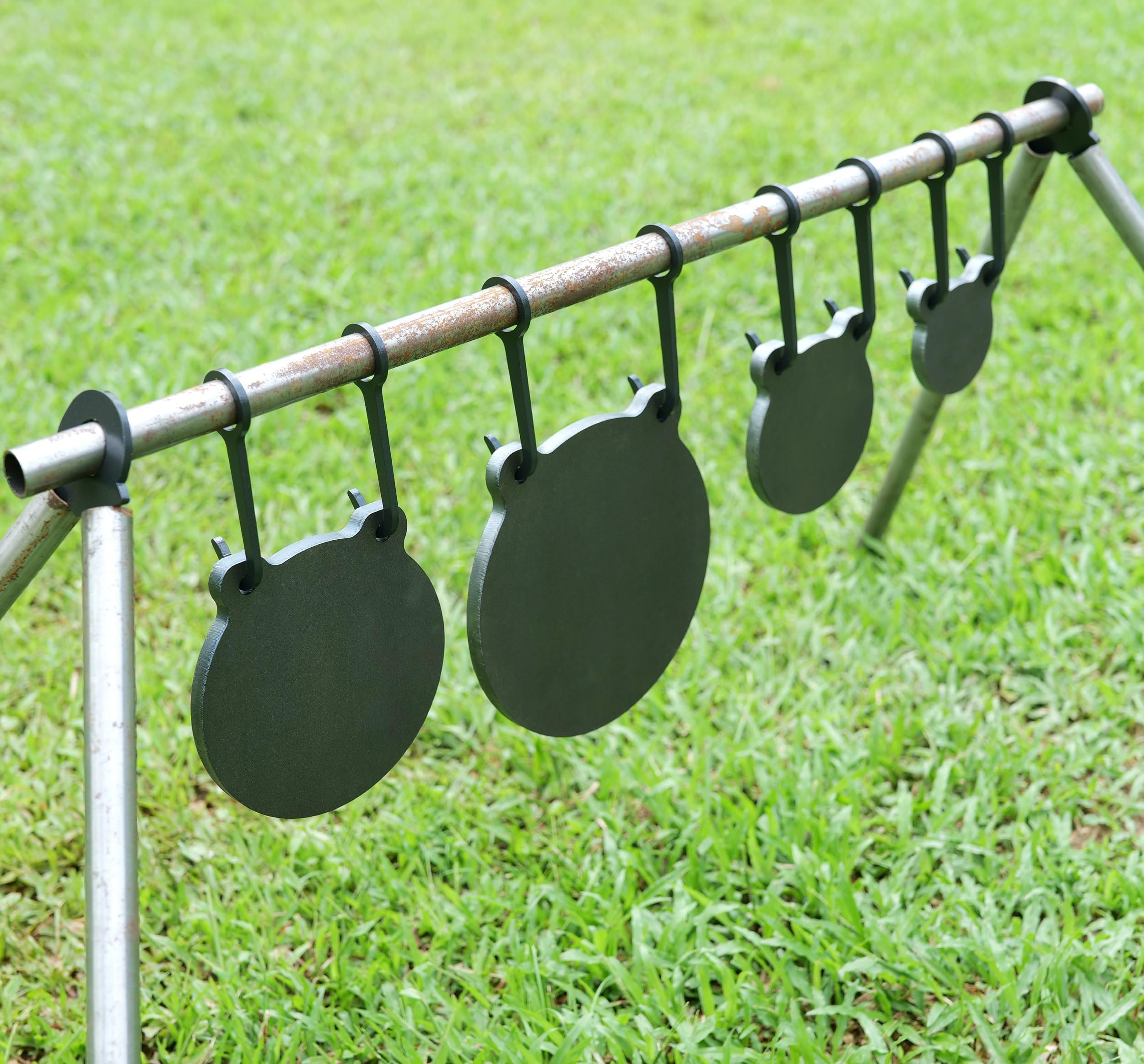 Snapklik.com : Steel Target For Shooting, AR500 Steel Gong Silhouette ...