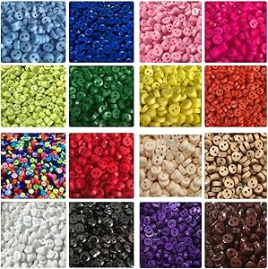 Amazon.com: 50 Pcs Plastic Buttons, 6mm Round Doll Buttons Small ...