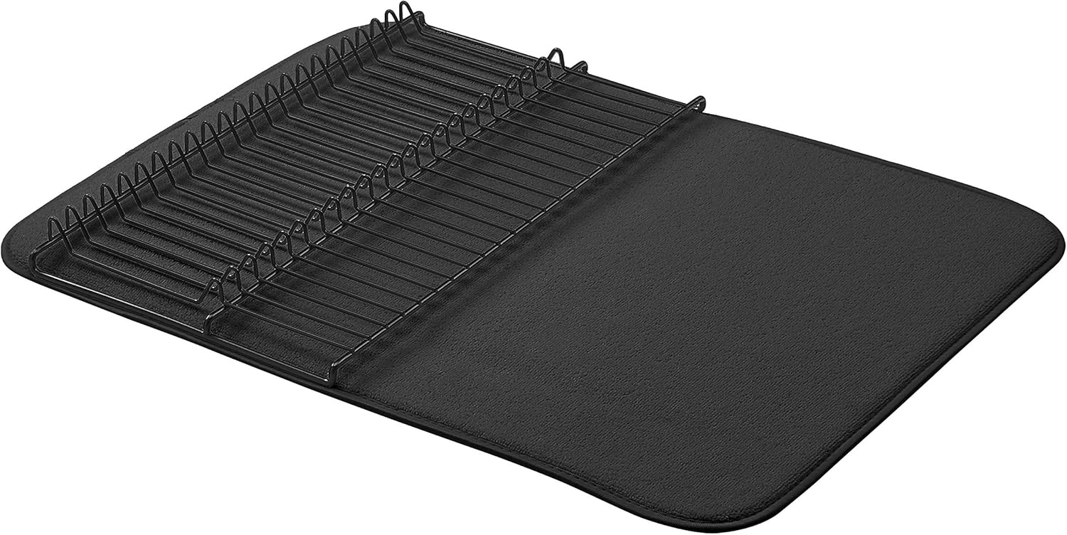 Amazon Basics Large Drying Rack - 18x24" (46x70cm) (46x70cm) - Black ...