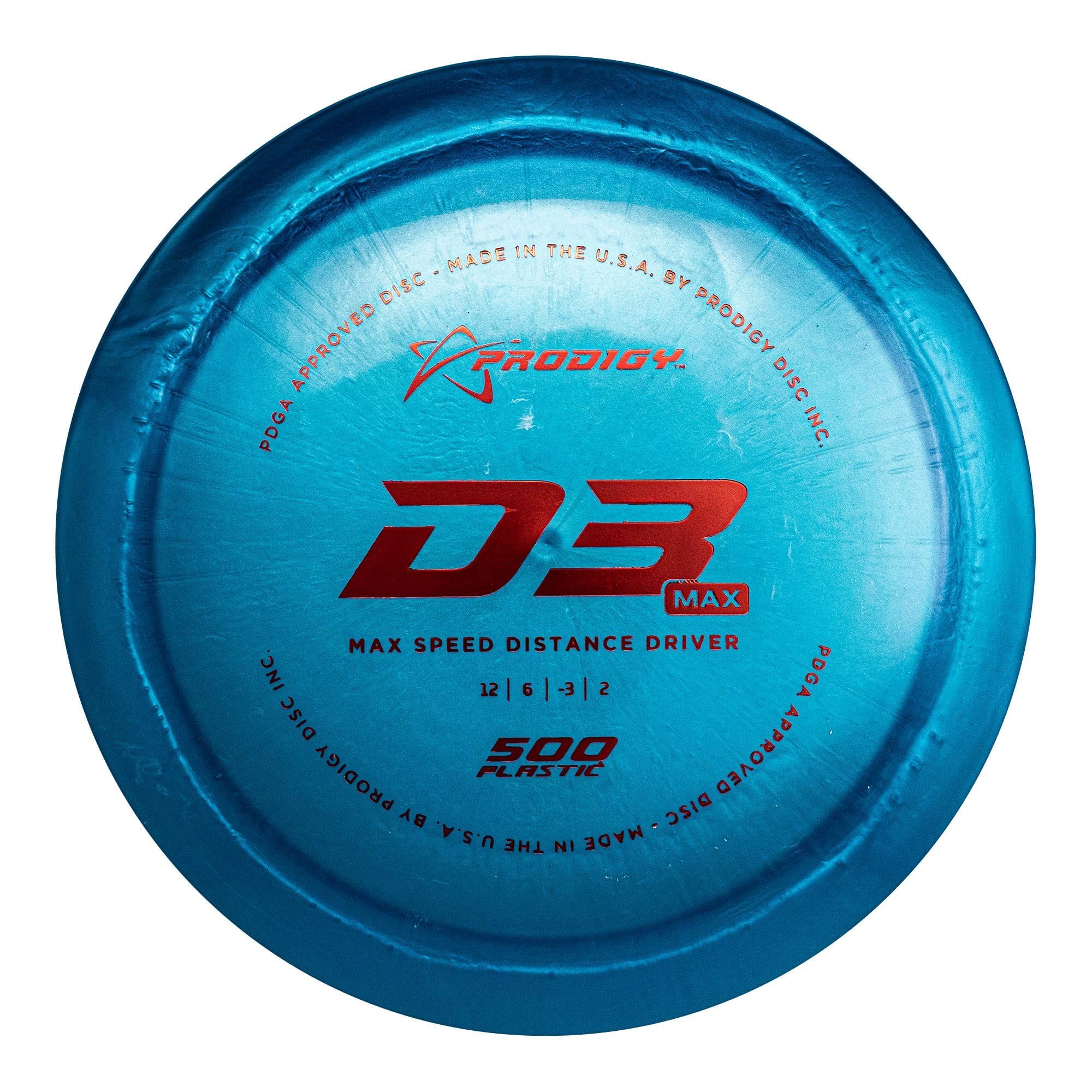 Amazon.com : Prodigy Disc 500 D3 Max Driver | Understable Disc Golf ...
