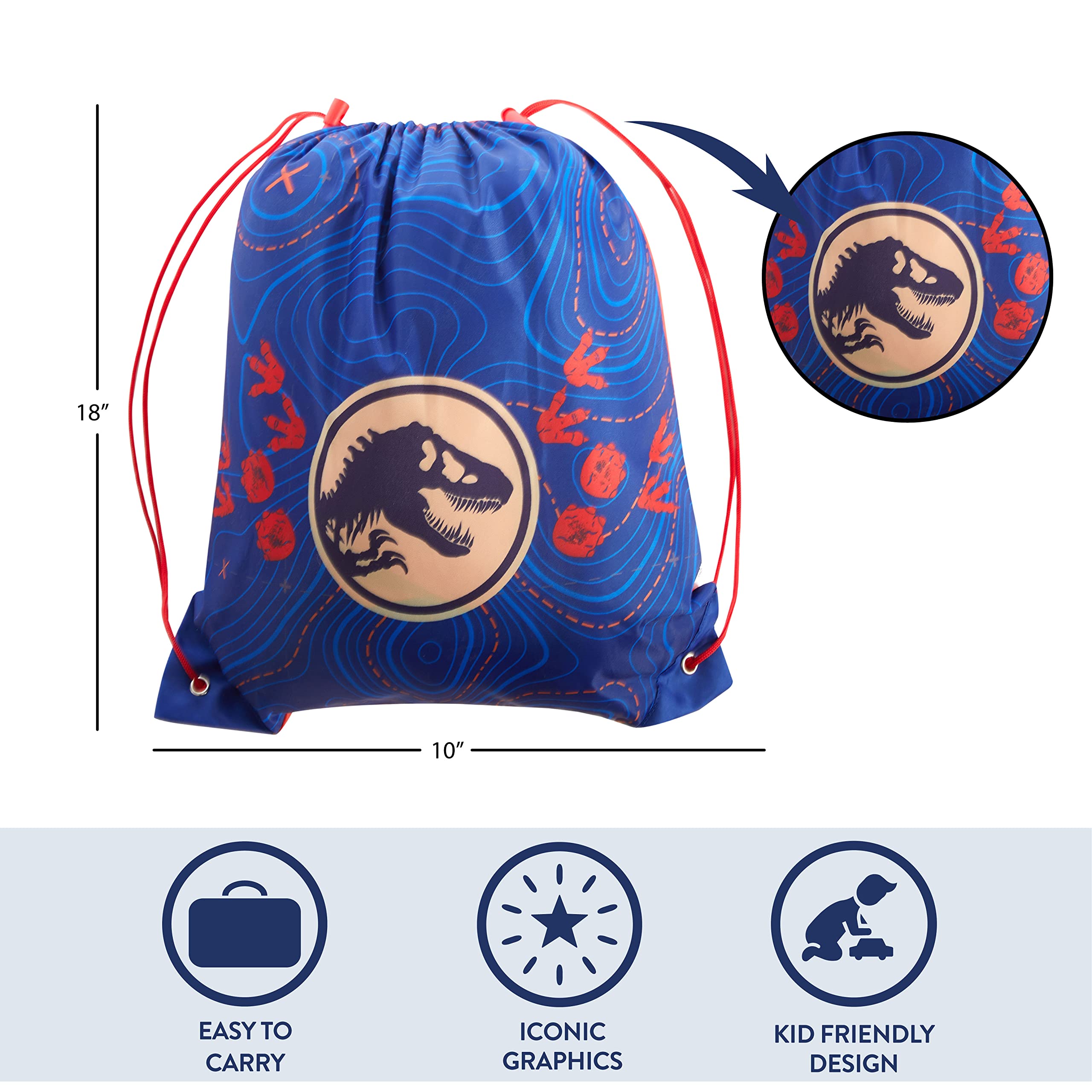 Snapklik.com : Jurassic World Sling Bag Slumber Set