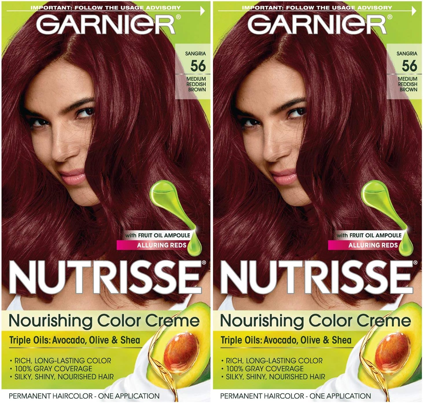 Amazon.com: Garnier Hair Color Nutrisse Nourishing Creme, 50 Medium ...