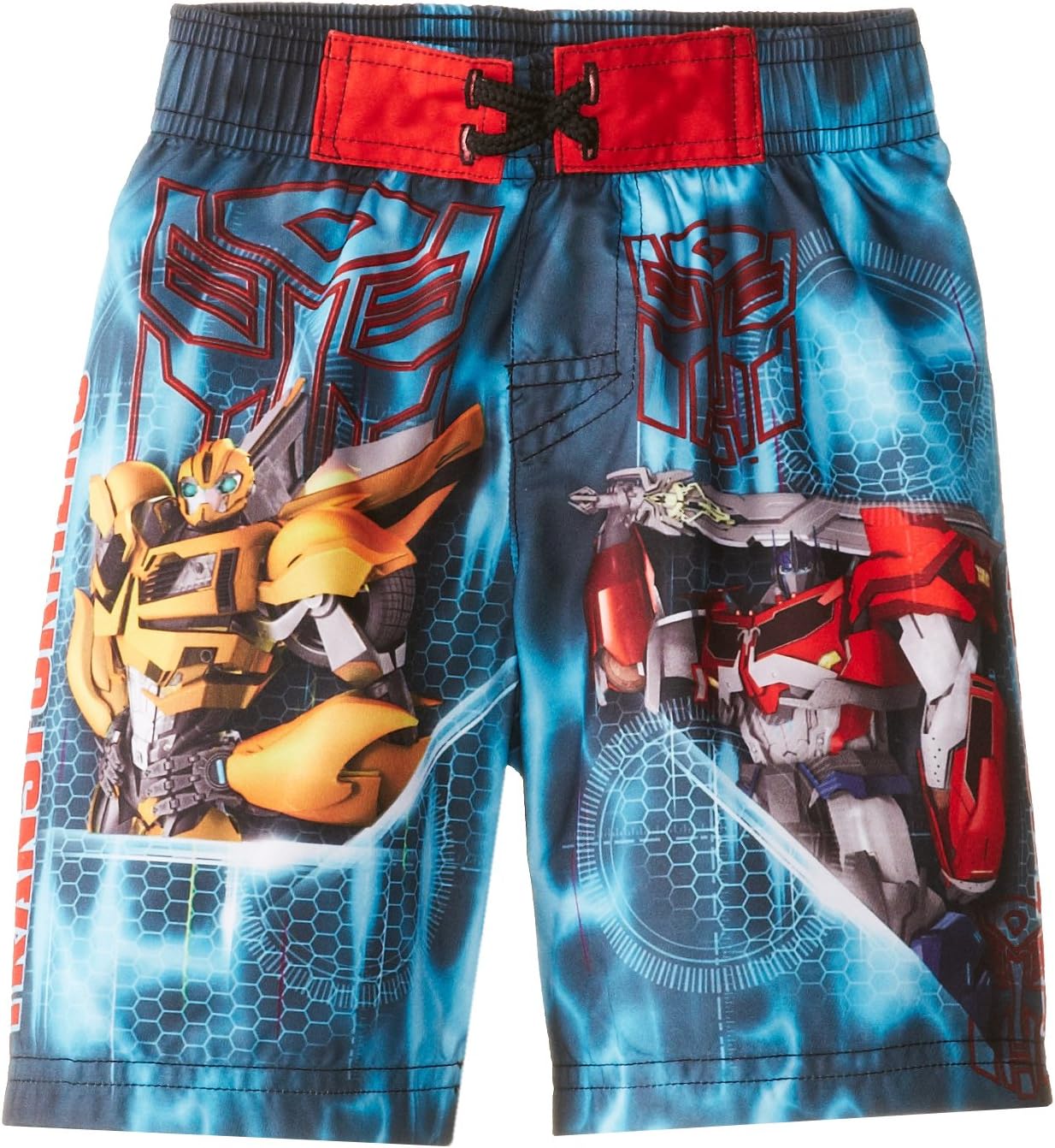 Amazon.com: Hasbro Little Boys' Transformers Swim Trunk, Black, 4T ...
