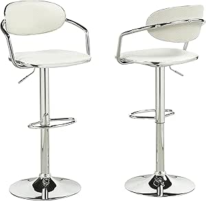 Amazon.com: Candace and Basil C&B Everleigh Bar Stools ( Set of Two ...