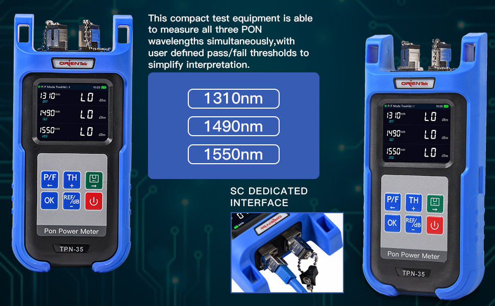 Watch Orientek TPN-35 UPC Connector PON Optical Power Meter Tester on ...