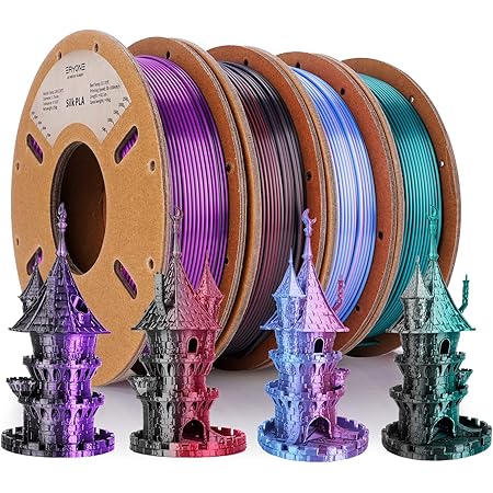 ERYONE Dual Two-Tone PLA Filament 1.75 mm, 3D Printer Filament, 1 kg ...