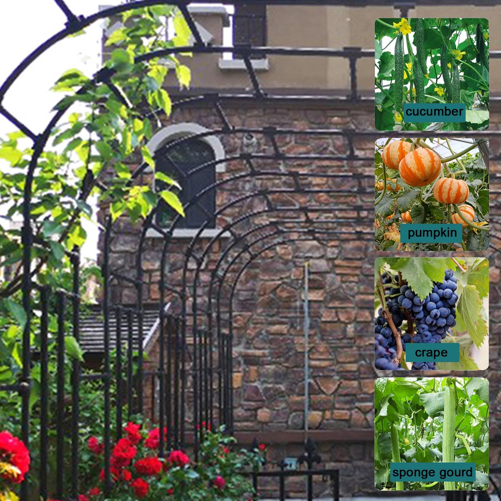 Arch Over Driveway Plants DIY Driveway Arch For Halloween. Forgot To