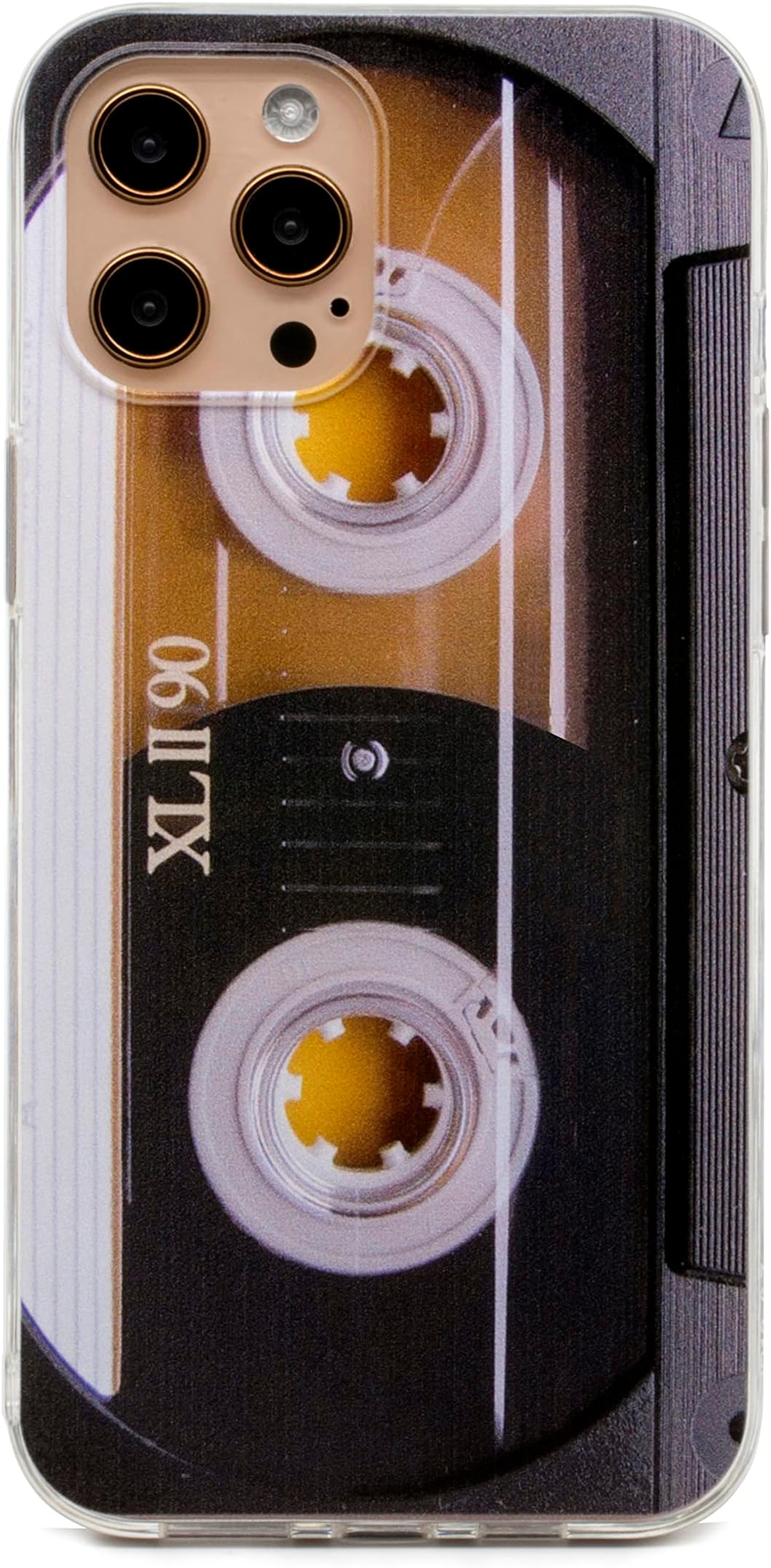 Amazon.com: TNCYOLL Compatible with iPhone 12 Case, Cassette Tape ...