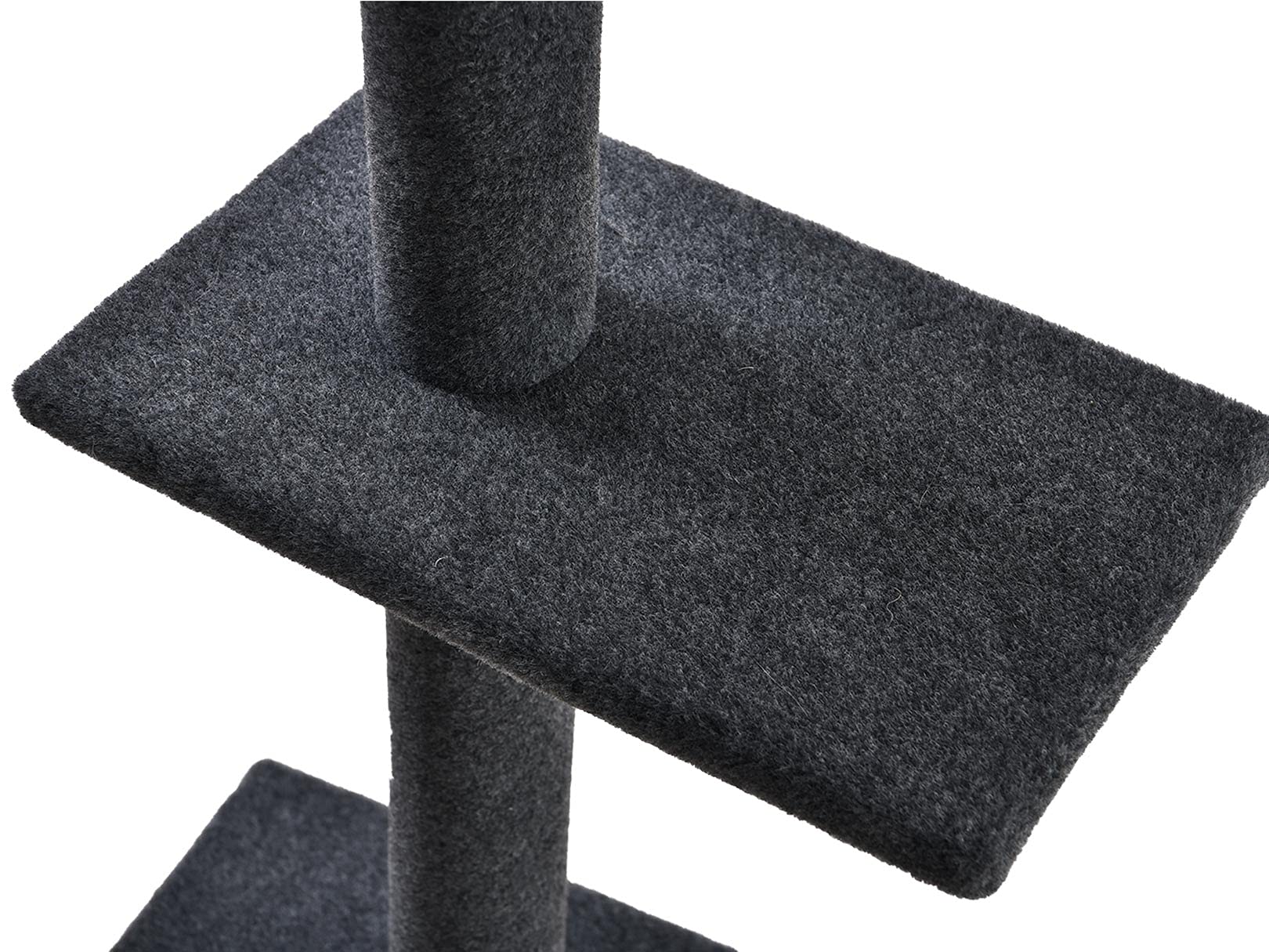 Cat Craft Three-Tier Cat Tree (90"-108") | Adjustable, Floor-to-Ceiling ...