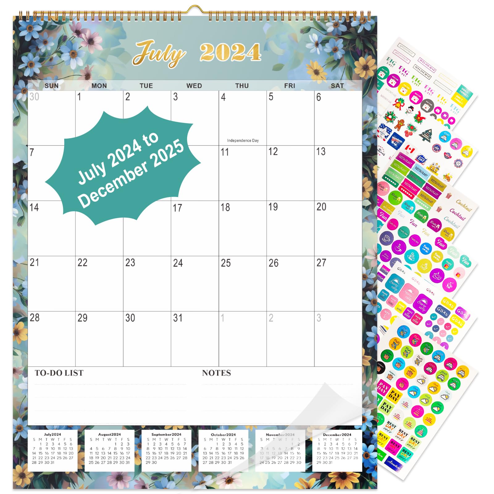Snapklik.com : Gannyfer 2025 Wall Calendar, Large Wall Calendar Jul ...
