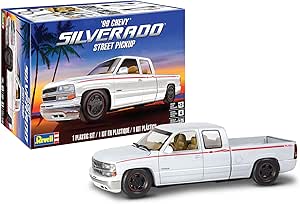 Revell 1:25 Scale 1999 Chevy Silverado Custom Pickup Model Kit : Amazon ...