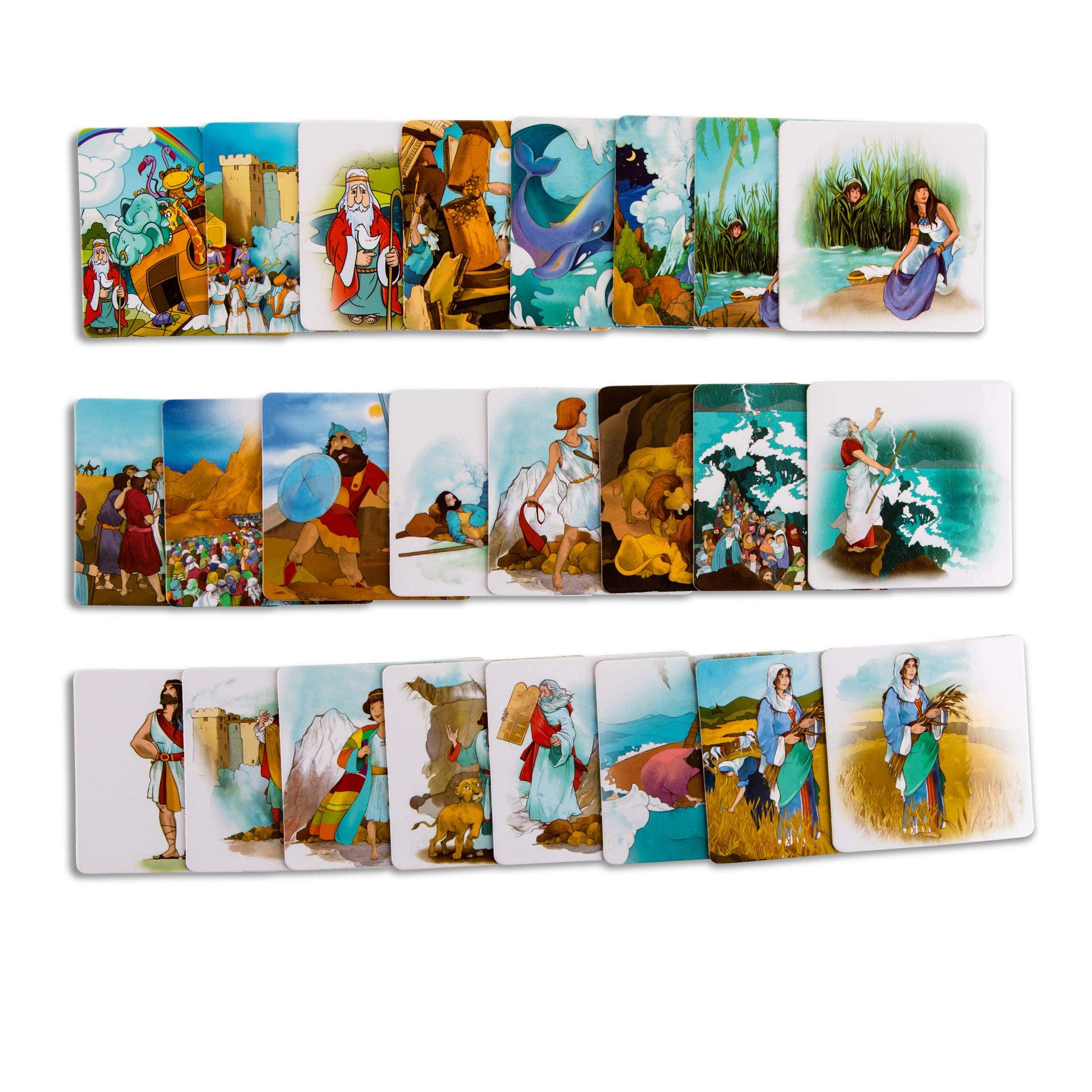 Snapklik.com : Bible Stories Memory Game - Old Testament Activity Card ...